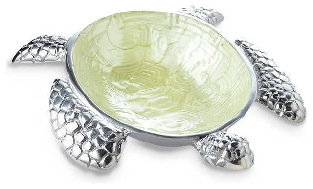 Sea Turtle 10" Bowl - Beach Style - Serving And Salad Bowls - by Julia ...