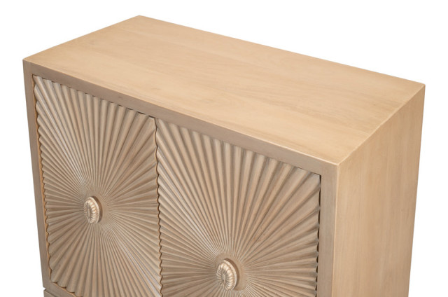 Rayon 2 Door Sideboard Cabinet For Living Room - Transitional - Buffets ...