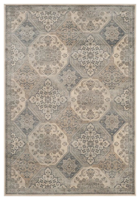 Safavieh Vintage Belgium VTG128-7440 Rug, 6'7"x9'2" - Mediterranean ...