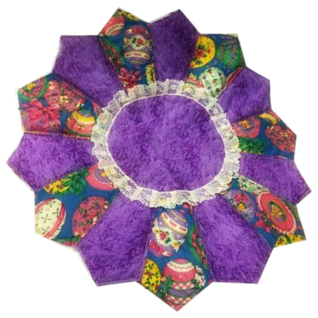 Handmade Quilted Easter Table Topper - Contemporary - Placemats - by ...