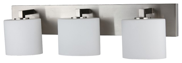 Interior 3-Light Vanity Fixture - Transitional - Bathroom Vanity ...