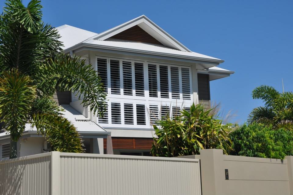 External Shutters { Aluminium Shutters } - Modern - Exterior - Brisbane ...
