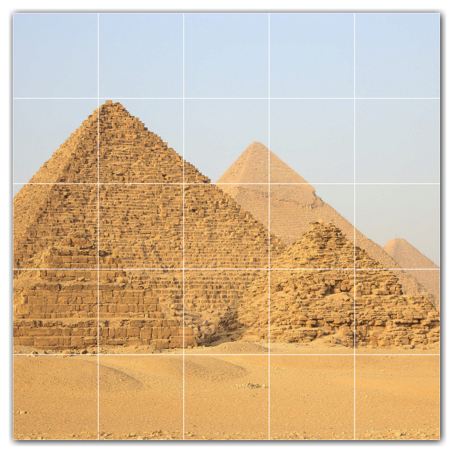 Famous Places Ceramic Tile Wall Mural HZ500539, 30" Wide x 30" High ...