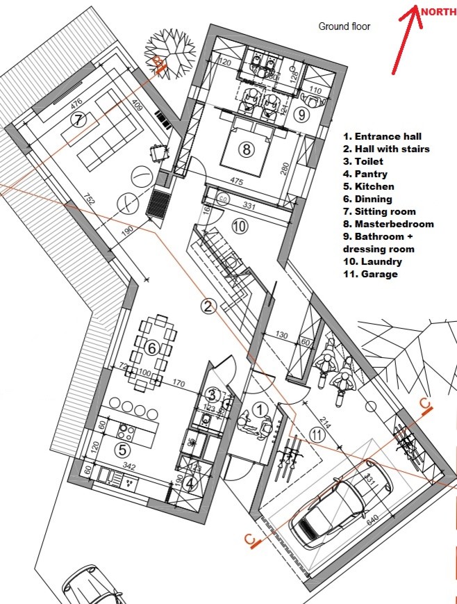 the X-shaped house - a gorgious novelty or a fad? pros & cons