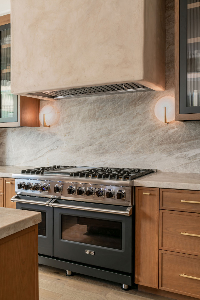 Refined Oak and Stone - Modern - Kitchen - San Diego - by Maegan Swabb ...