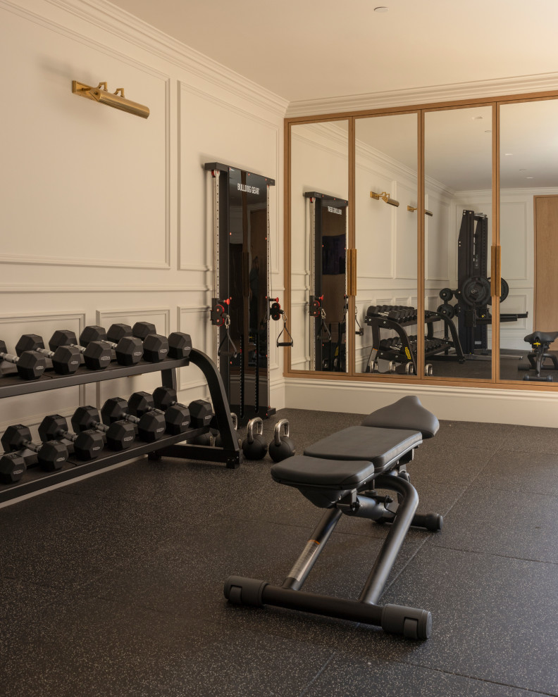 Scottish Country Home - Victorian - Home Gym - Glasgow - by Studio LBI ...
