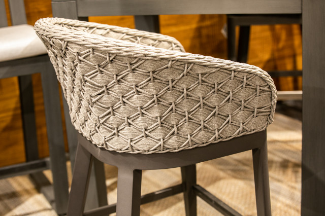 Marbella Dining Chair, No Welt - Beach Style - Outdoor Dining Chairs ...