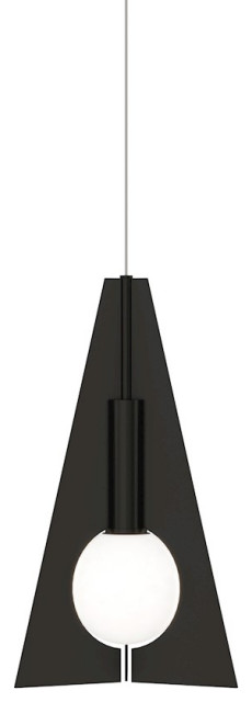 Tech Mini Orbel Pyramid Pendant, Nightshade Black/Monopoint, 700MPOBLPB ...