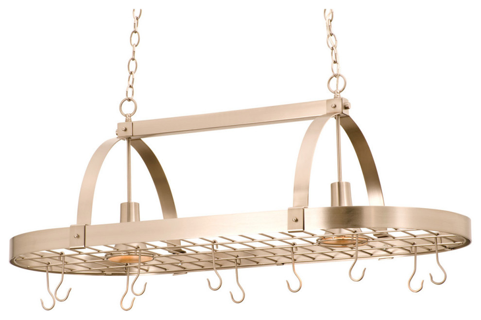 Contemporary 2 Light Pot Rack - Pot Racks And Accessories - by Ownax ...