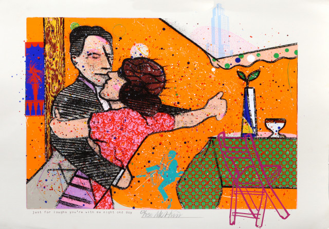 Just For Laughs, Richard Merkin, 24x15.5 - Contemporary - Fine Art ...