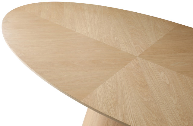 Gavin Dining Table, Large - Transitional - Dining Tables - by Meridian ...