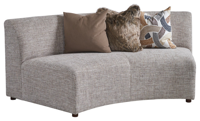 Alston Armless Curved Sofa - Sofas - by Lexington Home Brands | Houzz