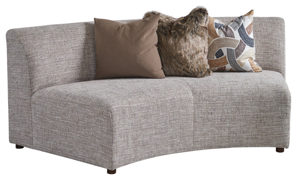 Alston Armless Curved Sofa - Sofas - by Lexington Home Brands | Houzz