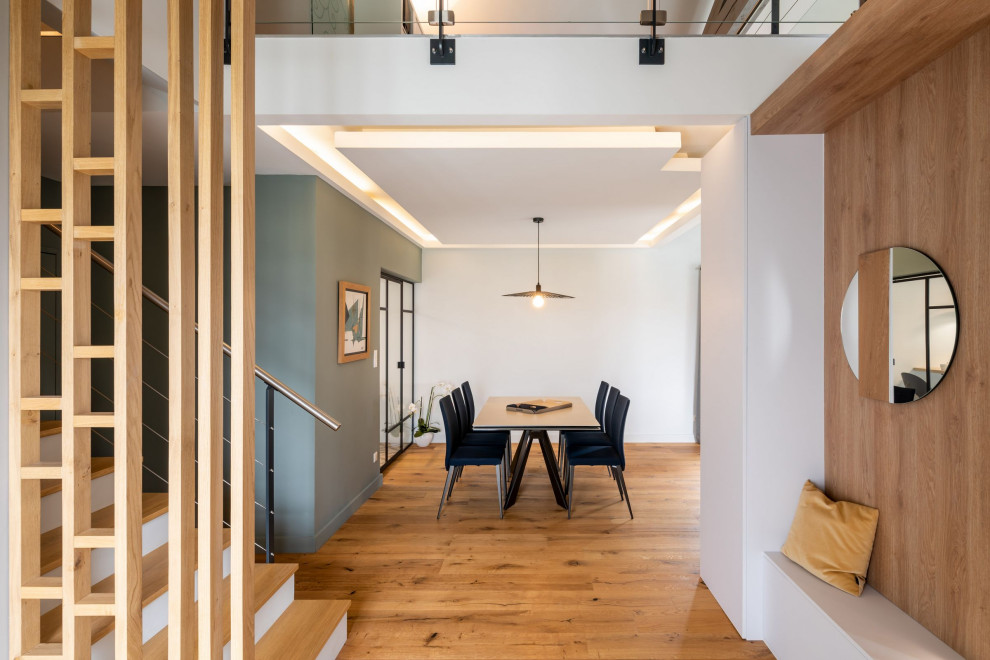 Intérieur contemporain doux, cosy et convivial à deux pas de Lyon ...