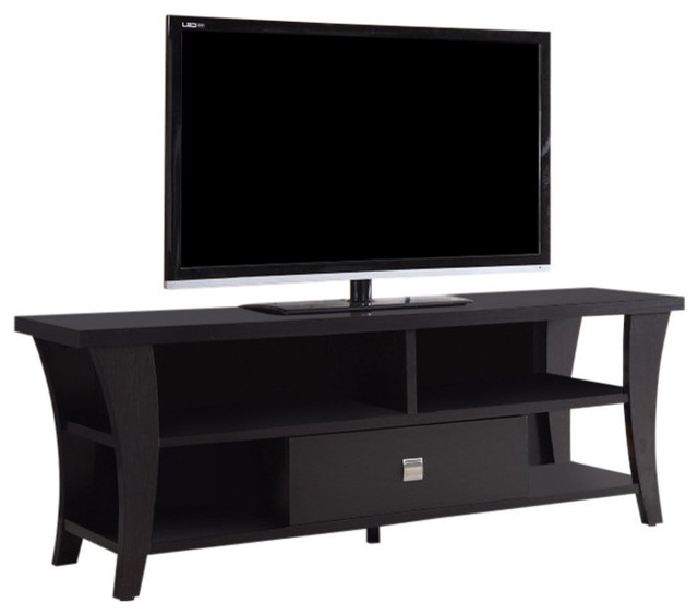 Benzara BM156139 Attractive Transitional Style TV Console, Brown ...