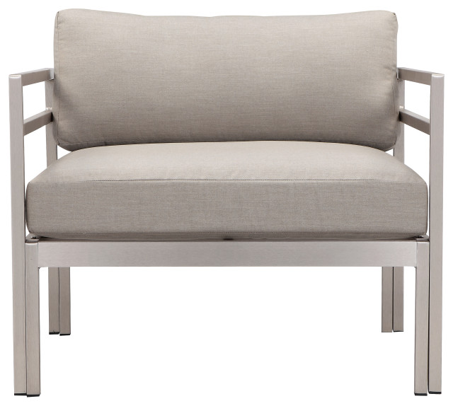 Cold Chair Gray - Contemporary - Outdoor Lounge Chairs - by Pangea Home ...