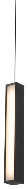 Modern Forms Chaos Pendant Light in Black, 2.000 - Modern - Pendant ...