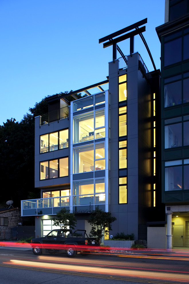 Harbor Ave Live-Work - Contemporary - Exterior - Seattle - by Rhodes ...