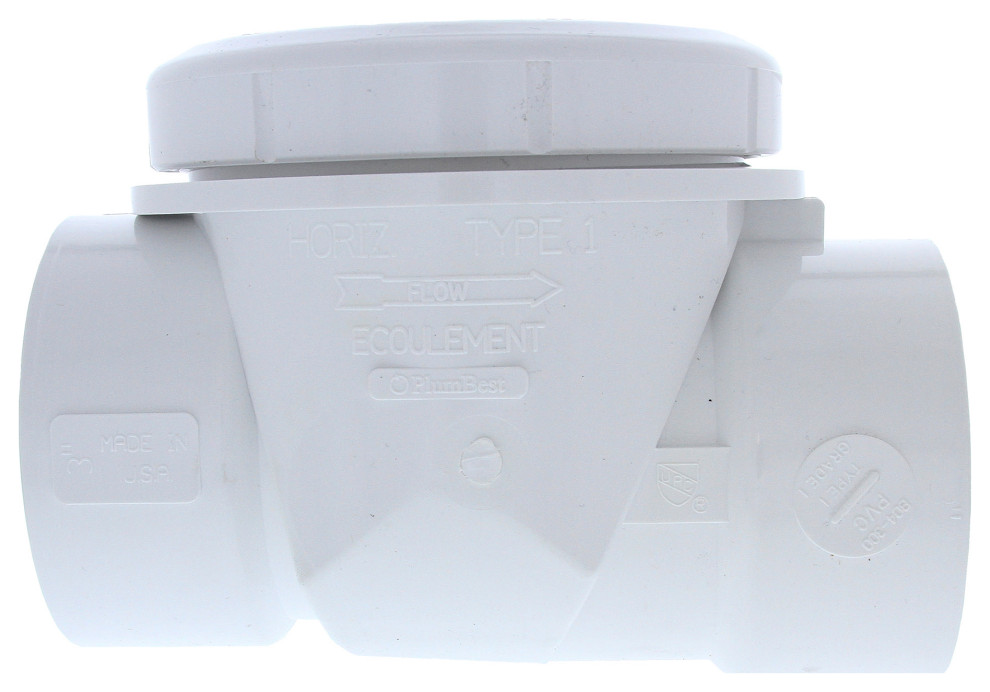 Jones Stephens B04300 3 PVC BACKWATER Valve - Bidet And Toilet Parts ...