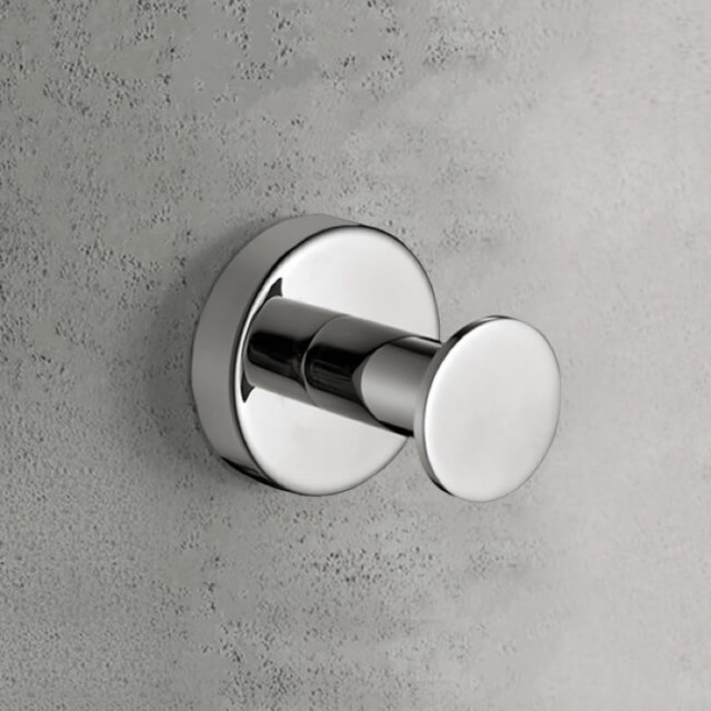 Modern Chrome Bathroom Hook - Contemporary - Robe & Towel Hooks - by ...