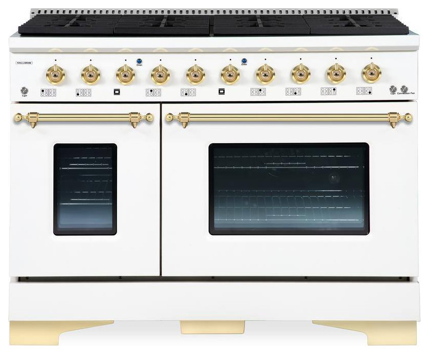 Classico Series 48" All Gas Freestanding Range - Contemporary - Gas ...