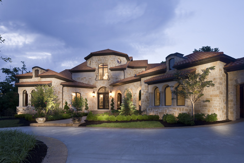 Tuscan Elevation - Mediterranean - Indianapolis - by Christopher Scott ...