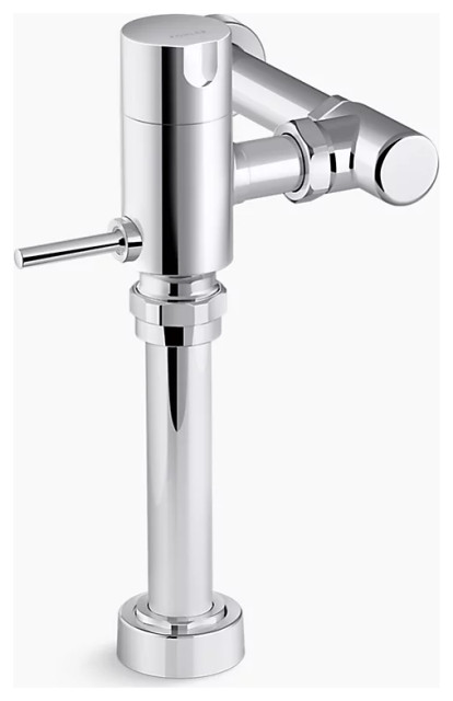 Kohler 80TM00N10-CP Mach Manual 1.28 GPF Toilet Flushometer - Bidet And ...