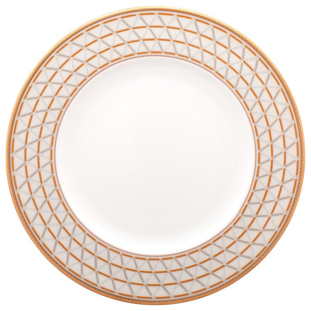 Noritake Crochet Accent Plate, Set of 4 - Contemporary - Salt And ...