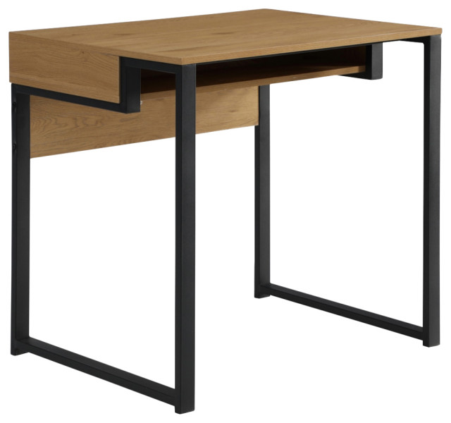 Loft Lyfe Edie Desk, Open Front Storage, 31.5Lx23.6Wx30H - Industrial ...
