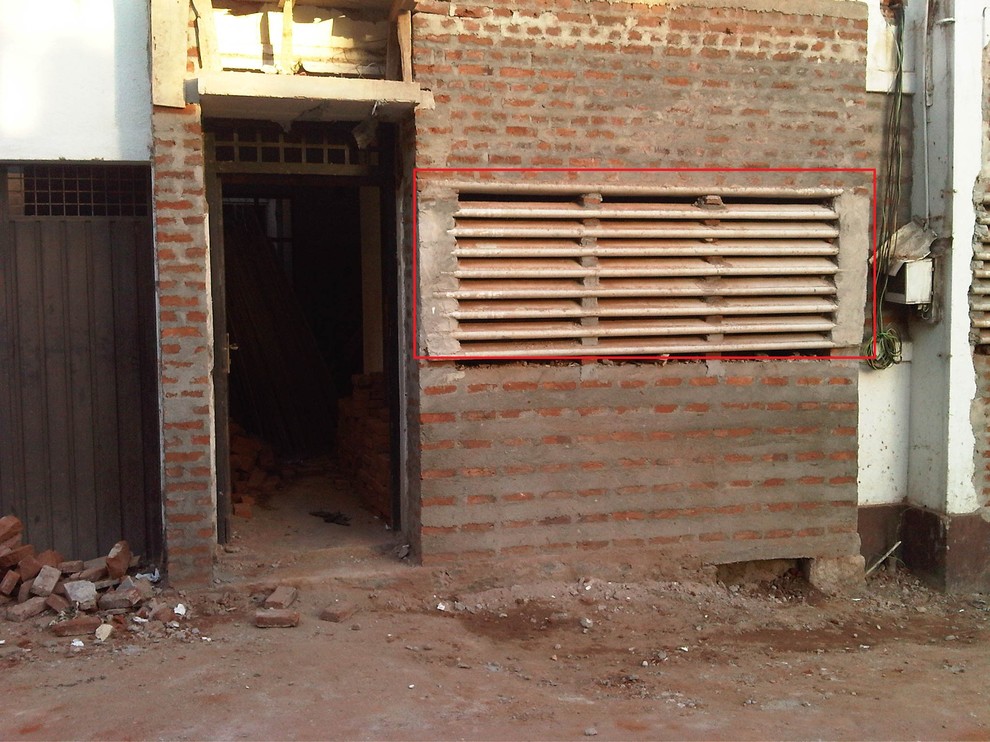 Ventilation - Front Elevation