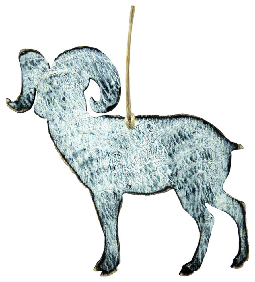 Ram Magnets, Set of 3 - Rustic - Christmas Ornaments - by G. DeBrekht ...