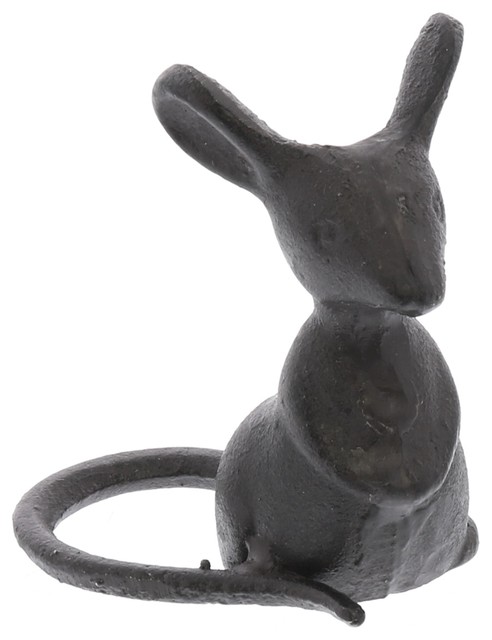 Cast Iron Mouse Mini Figurine Set 3 | Sculpture Listening Metal ...