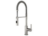 Peak Professionnal Faucet With Dual Spray, Brushed Nickel ...