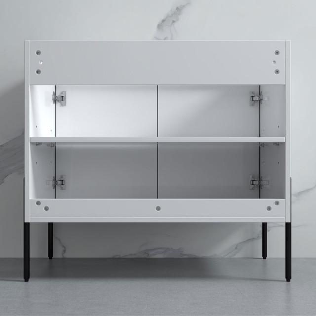 Flutie 36" Bathroom Vanity Kit - Transitional - Bathroom Vanities And ...