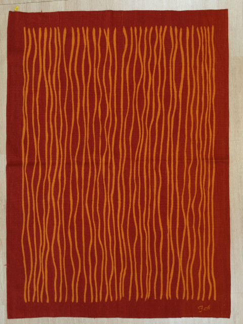 Red Contemporary Modern Modern Flat Weave Area Rug - Contemporary ...