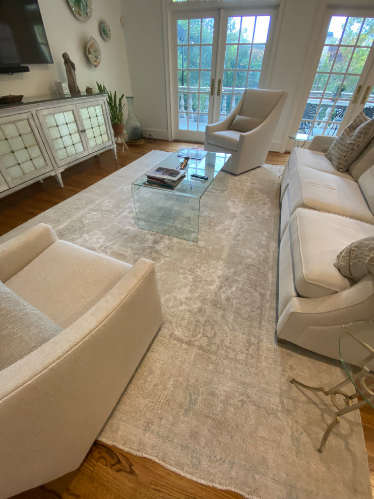 Living room design update with a modern twist to a classic vintage ...