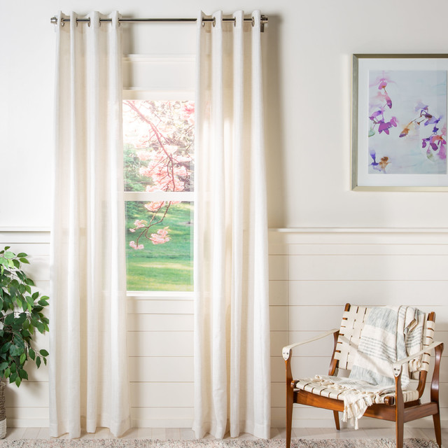 Layland Window Panel - Contemporary - Curtains - by HedgeApple | Houzz