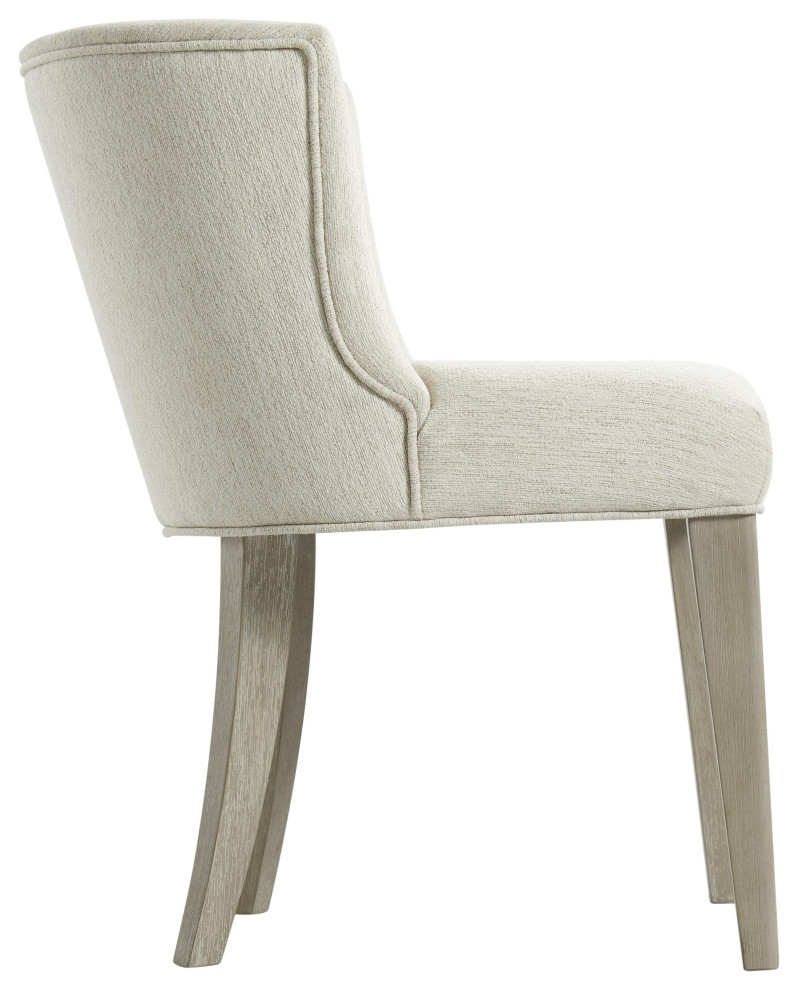 Riverside Furniture Cascade Upholstered Curved Back Side Chair, Set of ...