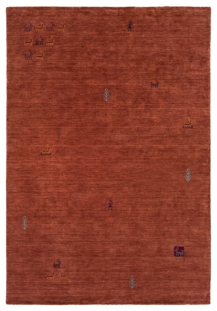 Surya GAV-5001 Gava Area Rug, 5' x 7'6', Rust/Dark Red - Area Rugs - by ...