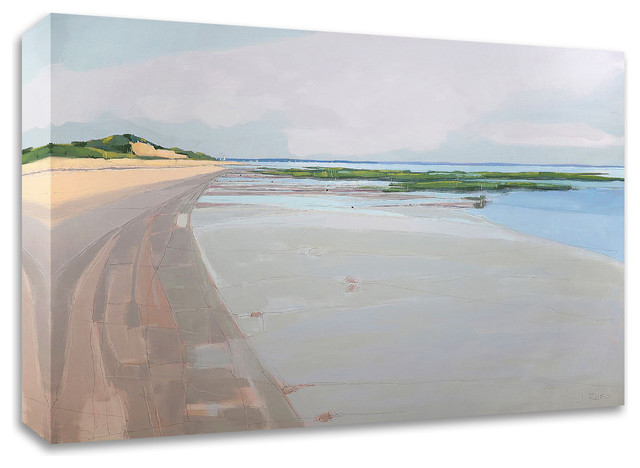 Winning the Tide by John Rufo, Print on Canvas, Ready to Hang - Beach ...