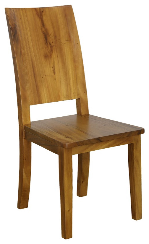 Origins Dining Chair, Natural, 18x17x40"h - Transitional - Dining ...