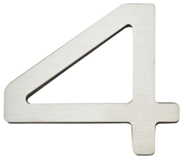 Atlas Homewares PGN4 Paragon Address Number 4 - Contemporary - House ...