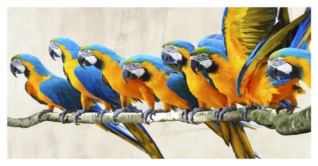 "Ara parade" Digital Paper Print by Teo Rizzardi, 26"x14", 26"x50 ...