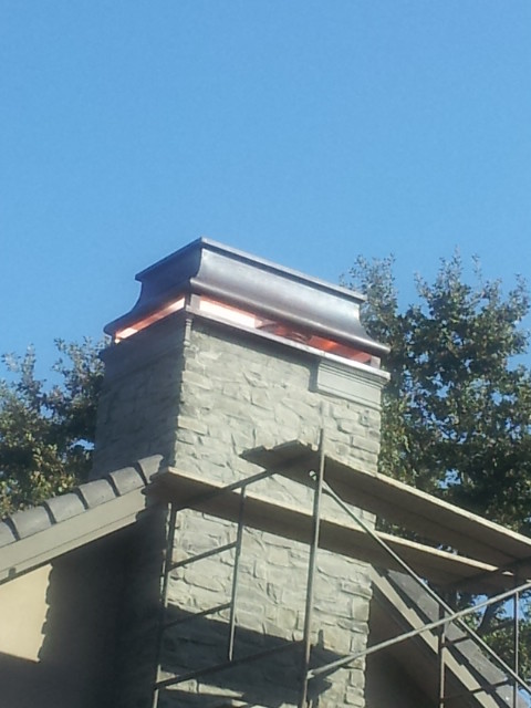Finished Chimney Caps - Orange County - by American Chimney Shroud, Inc ...
