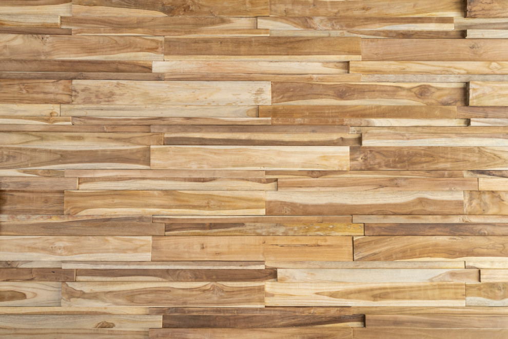 Long 3D Wood Planks for Walls and Ceilings, 9.2 sq. ft, Nevada ...