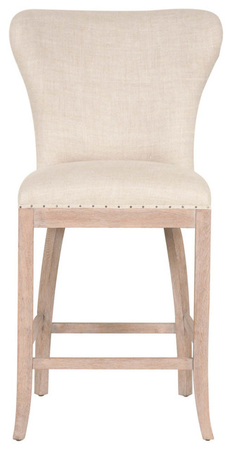 Counter Stool, Stone Wash - Farmhouse - Bar Stools And Counter Stools ...