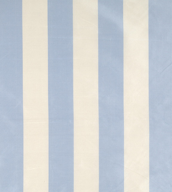 Cornwall Stripe, Blue & Cream - Contemporary - Fabric - by Scalamandre ...