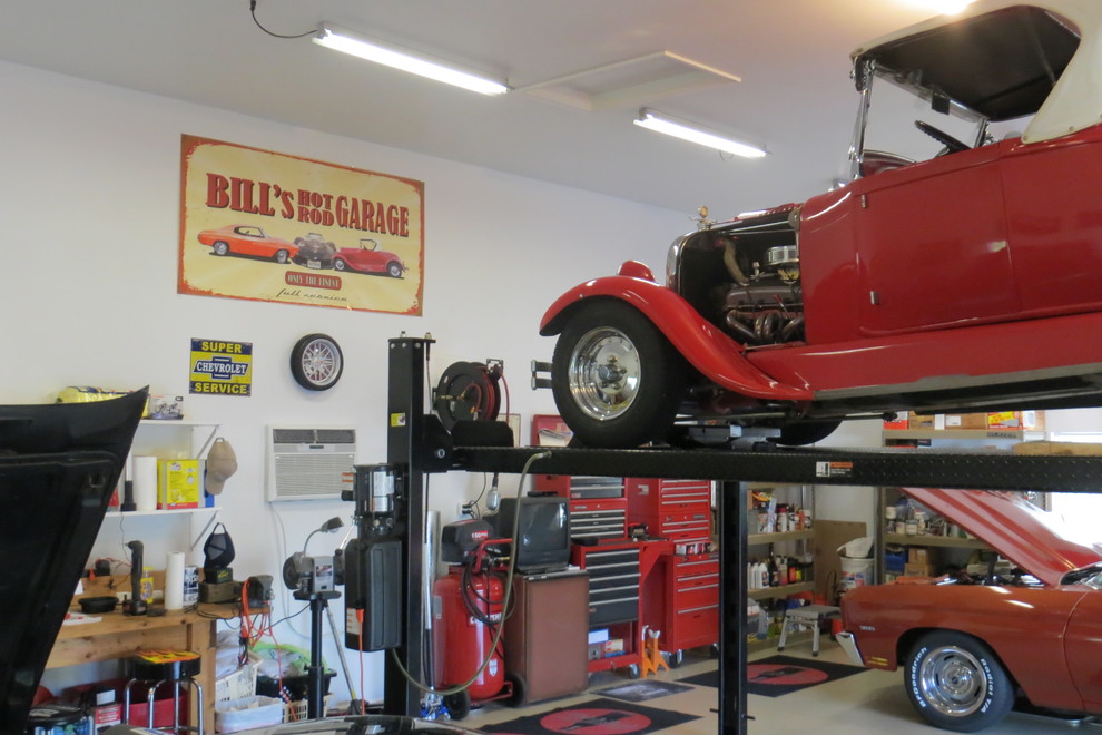 Buy a Home Car Garage with Lift - Traditional - DC Metro - by Sheds ...