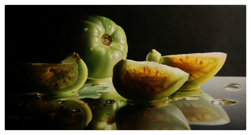 'Ripening' Canvas Art by Cecile Baird, 10" x 19" - Contemporary ...