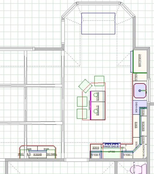 Open kitchen layout dilemna